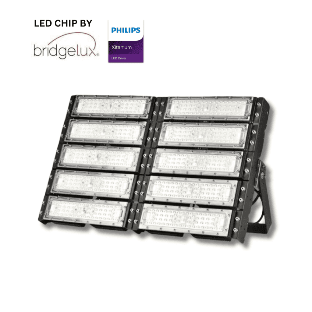 Lampu Sorot High Mast LED 200W 300W 500W 1000W Flood Light Stadion ...